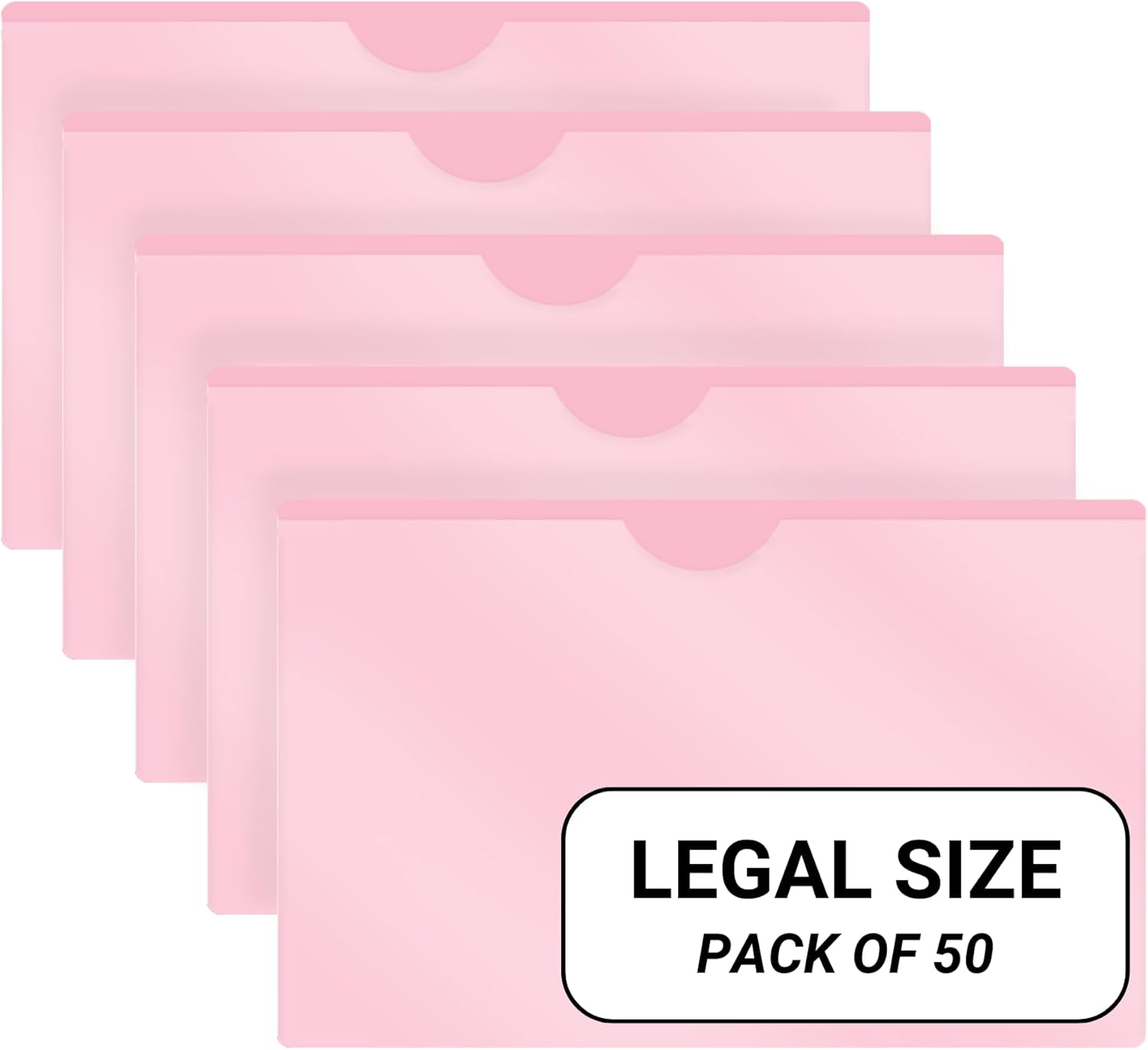 Amazon.com : Doctor Stuff- 50 Pack, Vinyl Plastic Pocket File Folders ...
