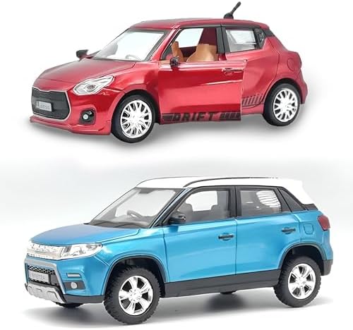 AARAV ENTERPRISE Toy Cars Combo: Brezza & Suzuki Swift - Pack of 2 ...
