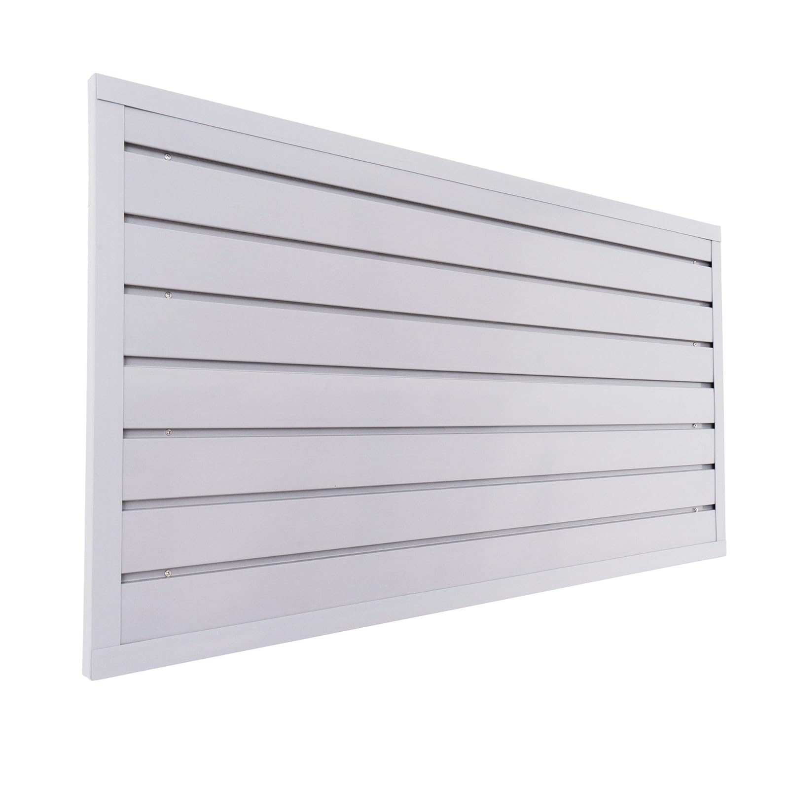 Slatwall Panel Garage Wall Organizer Heavy Duty Wall Mounted, PVC Slat ...