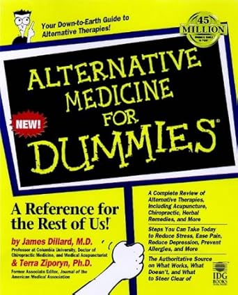 Alternative Medicine for Dummies (For Dummies Series): 9780764551093 ...