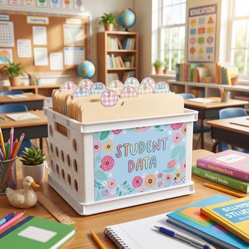 Amazon.com : Marspark 10 Set Classroom Organization Folder Labels with ...