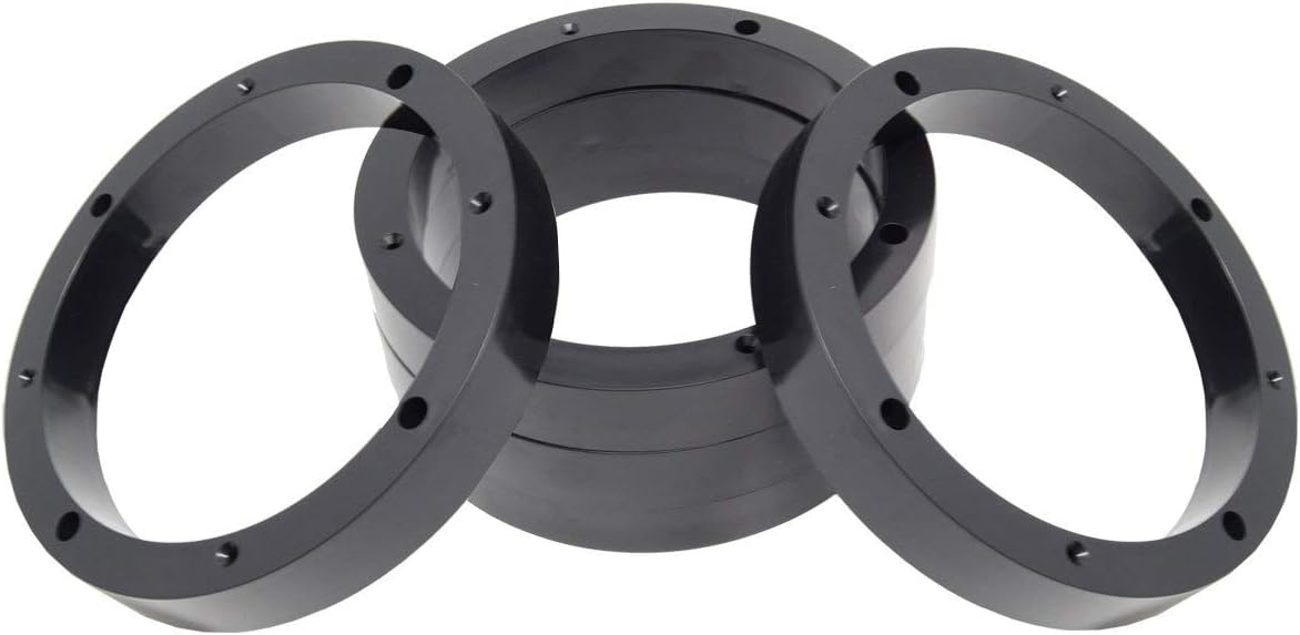 Amazon.com: 3 Pair 8.5" Plastic Speaker Spacer Rings - Subwoofer Mid ...