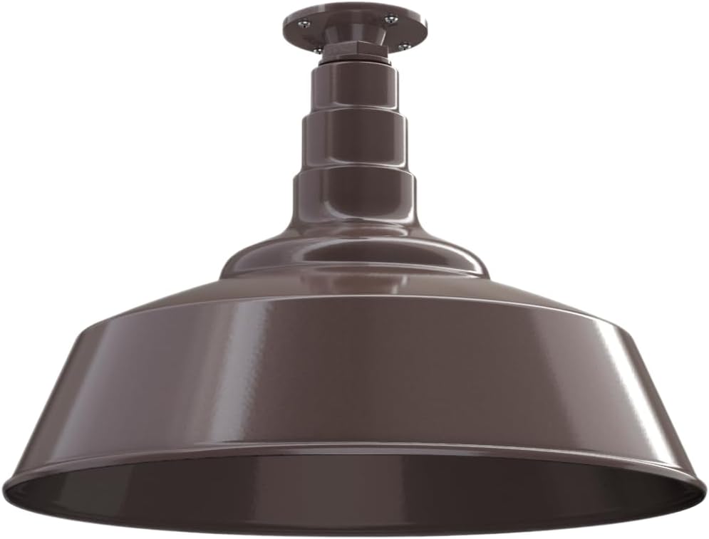 Steel Lighting Co. Manhattan Warehouse Light | Ceiling Mounted Pendant ...