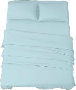 Amazon.com: HOME&LOVE Sheets Set,Breathable & Cooling Sheets-Hotel ...
