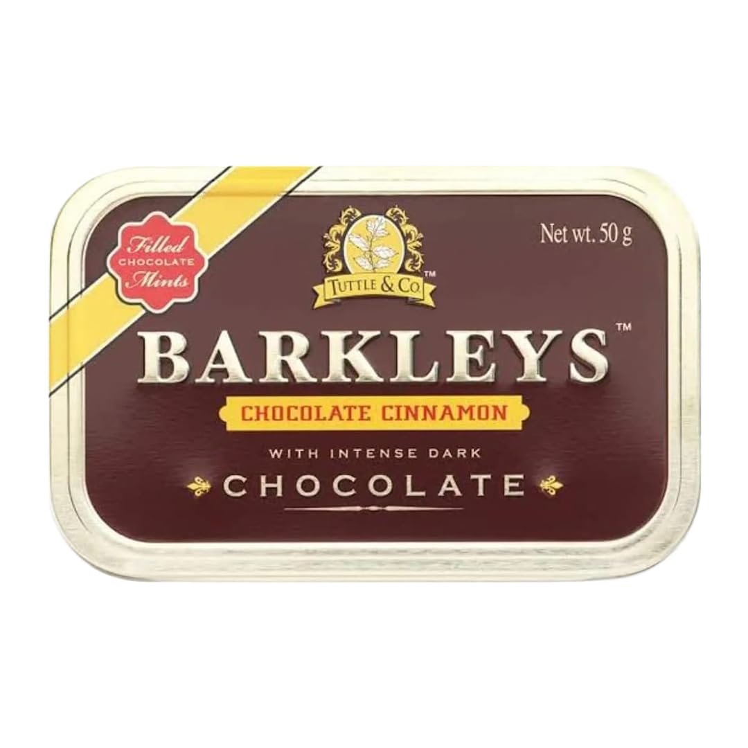 Amazon.com : Barkleys Gourmet Chocolate&Cinnamon Breath Mints- Strong ...