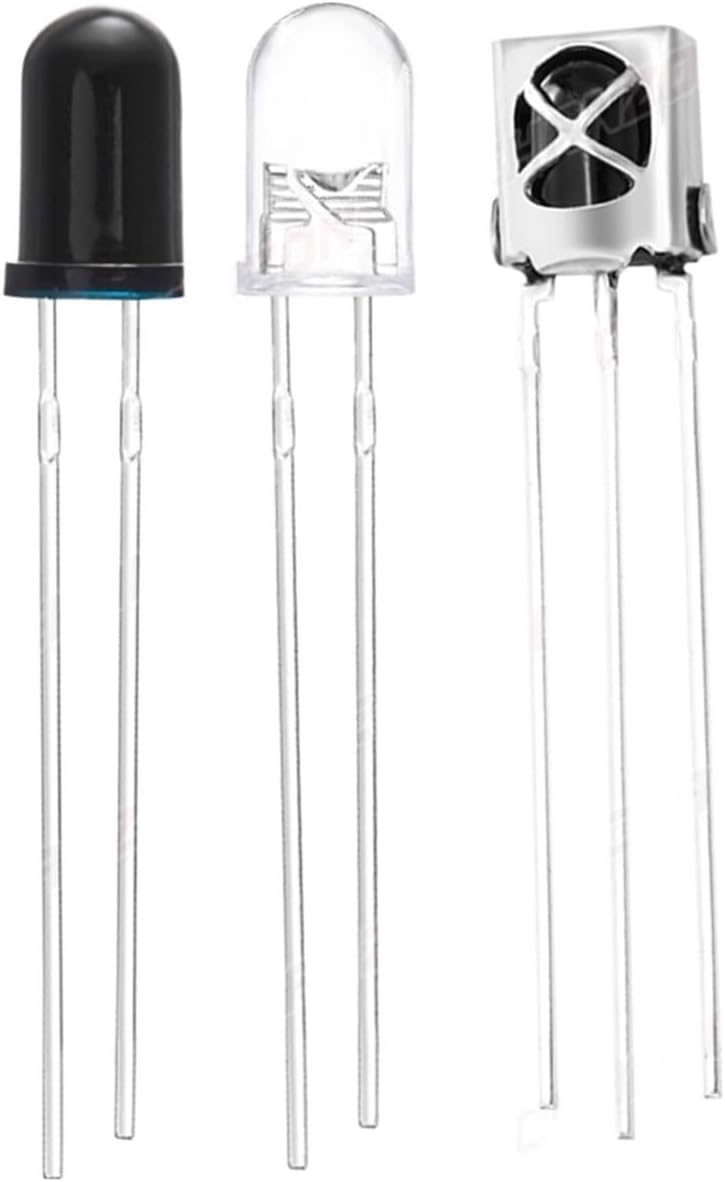 Amazon.com: 5 PCS 5mm 940nm VS1838B IR LED Emitting Diode Kit ...