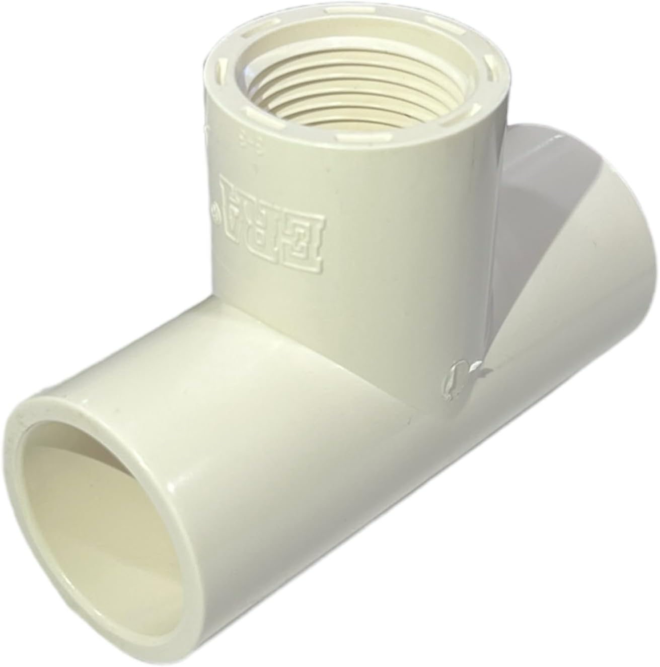 Amazon.com: ERA, Schedule 40 PVC-U, 3/4" Female Threaded Tee, Pipe ...