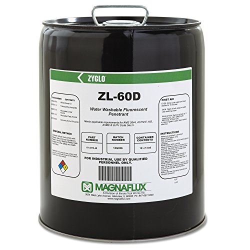 Buy Magnaflux 01-3272-40 Green Zyglo ZL-60D Water Washable Fluorescent ...