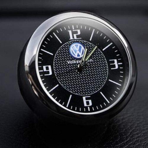 Laxury Dashboard Analog Car Clock for All VW Cars, Metal : Amazon.in ...