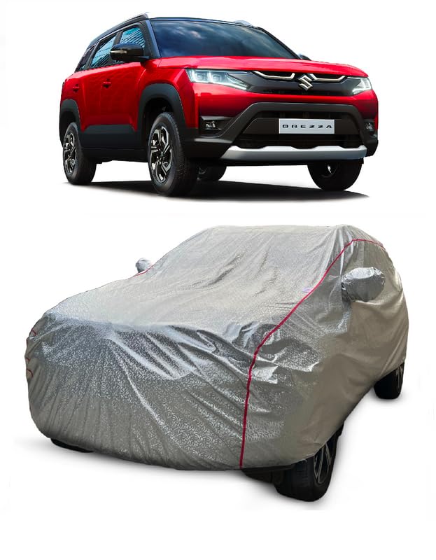Carigiri Waterproof Metallic Silver Car Body Cover for Maruti Suzuki ...