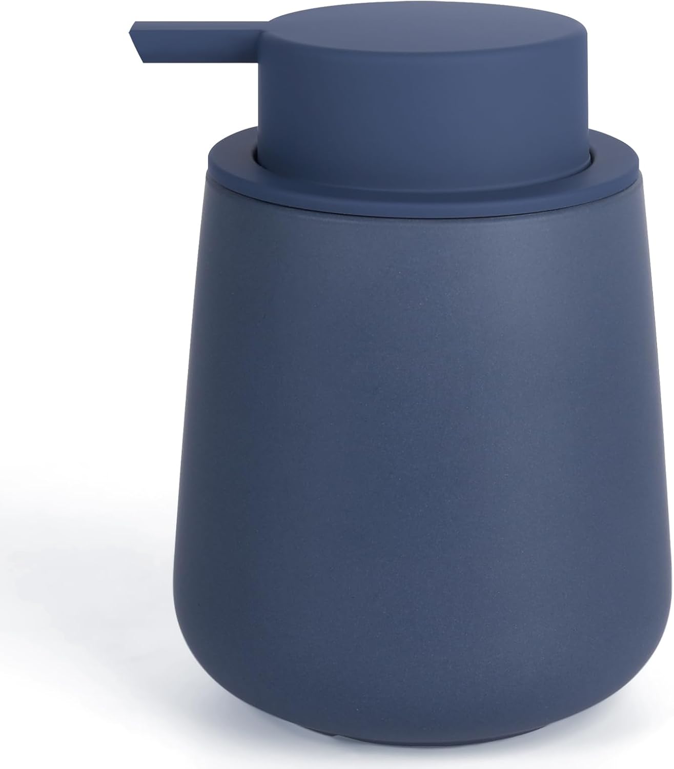 Amazon.com: Bosilunlife Soap Dispenser Bathroom - Blue Ceramic Soap ...