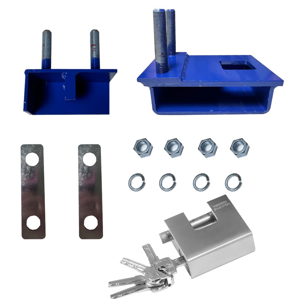 Amazon.com: Foghorn Construction Heavy-Duty Bolt-On Keyed Lock Box for ...