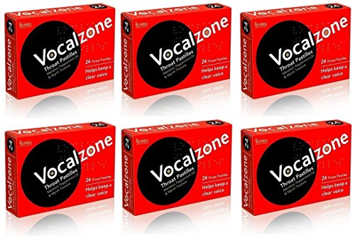 Vocalzone 24 pastilles x 6 Packs by Vocalzones - Want It All