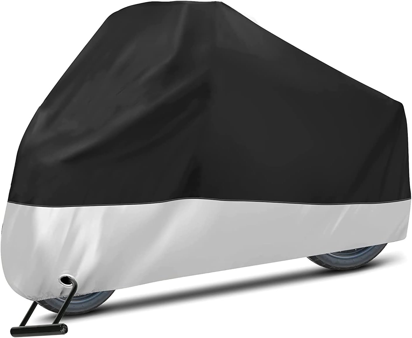 Amazon.com: OVERWIND Motorcycle Cover, 190T Nylon Motorcycle Cover ...
