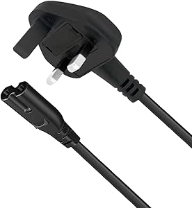 Figure 8 UK Power Lead Plug Cord Replacement for HP Officejet 7720 9010 ...