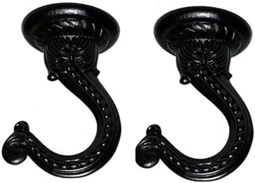 Amazon.com: Rocky Mountain Goods Ceiling Swag Hook 2 Pack with Mounting ...