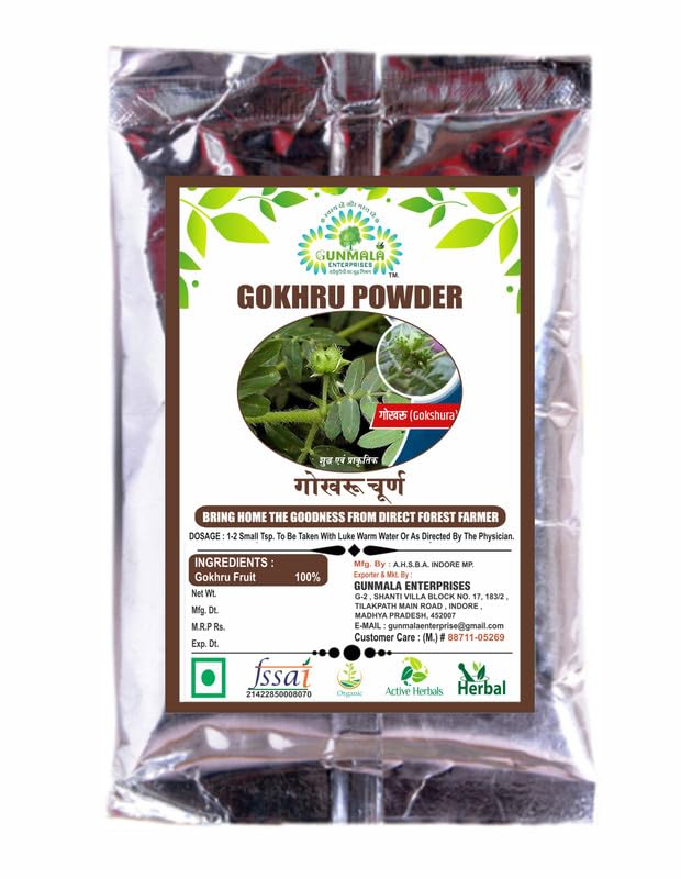 Gokhru Powder - 400g Pack Of 1 : Amazon.in: Health & Personal Care