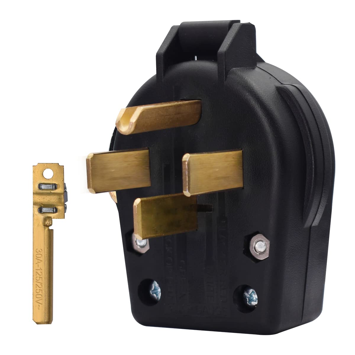 Snapklik.com : NEMA 14-30P & NEMA 14-50P Plug, 4 Prong Dryer/Range Oven ...