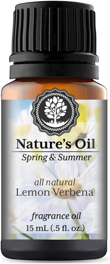 Amazon.com: Lemon Verbena (All Natural) Fragrance Oil (15ml) for ...
