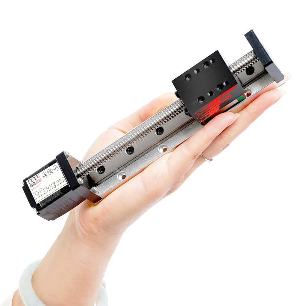 FUYU FSL30 Mini Linear Stage with Motorized Nema 14 Stepper Motor in ...