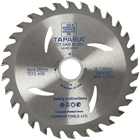 5" High Grade Cutting Wheel TCT SAW Blade 30 Teeth Wood/Plywood (Pack ...