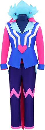 Amazon.com: Weixu Anime Asmodeus Cosplay Costume Men Fancy Outfit with ...