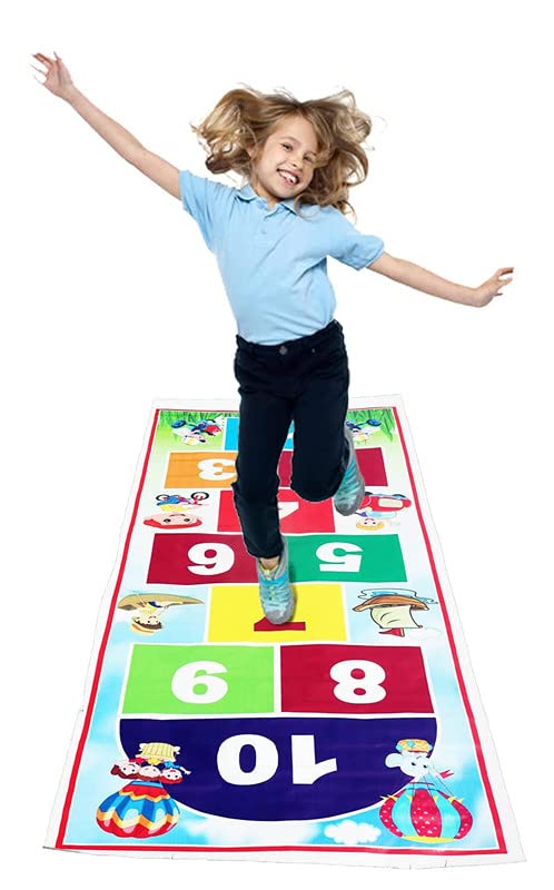 Jumbo Hopscotch Jumbo Play Floor Games Game For Kids Adults ...