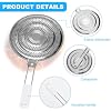 Amazon.com: Heat Diffuser Reducer Flame Guard Simmer Plate Stainless ...
