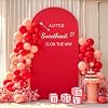 Amazon.com: Red Arch Backdrop Cover, 6FT Spandex Fitted Wedding Arch ...