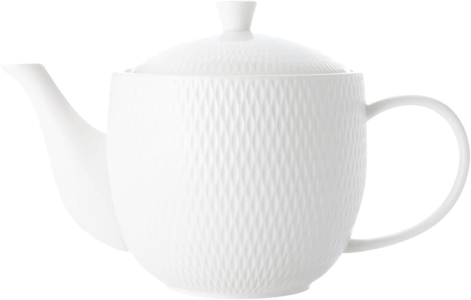 Maxwell & Williams White Basics Diamonds Teapot 800ML Gift Boxed ...