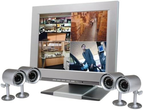 Amazon.com : Lorex 15" LCD 4 Channel DVR Combo w/4 Cameras (Color ...