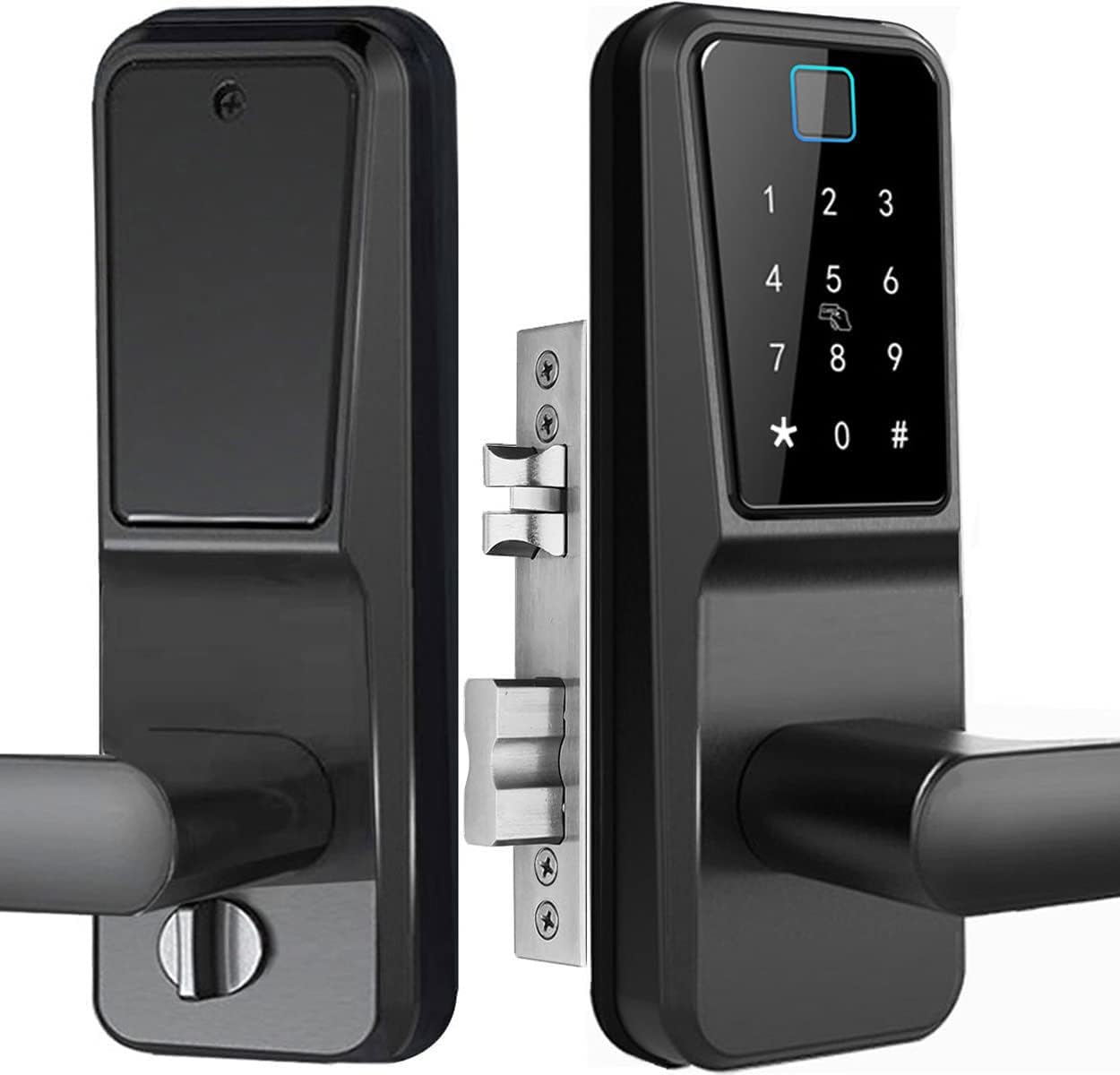 Fingerprint Door Lock,Keyless Entry Keypad Door Lock,Smart Door Lock ...