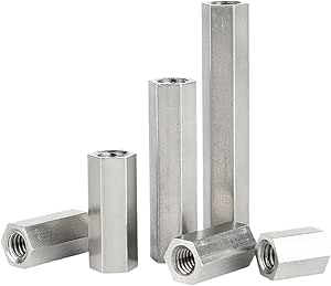 Amazon.co.jp: Idomin 2/ 5/ 10個 M2 M2.5 M3 M4 M5 M6 M8 M10 M12 304 ステンレススチール 六角スタンドオフスペーサー ロングロッド ...