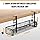 Under Desk Cable Management Tray No Drill, Metal Mesh Cable Tray with ...