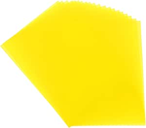 Amazon.com: MECCANIXITY Colored Vellum Paper, 50 Sheet Lemon Yellow ...