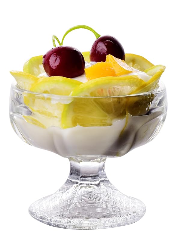 Amazon | FLYILIA デザートグラス アイスクリームカップ 17種類 サンデーグラス パフェグラス プリンカップ 脚付きグラス カクテルグラス ガラスコップ 業務用食器 日常使い ...