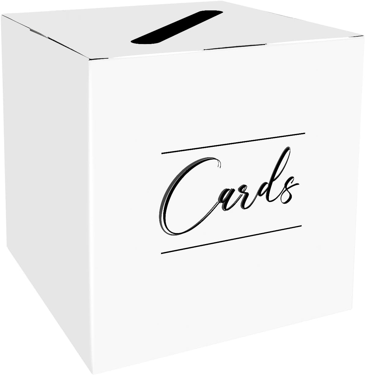 Amazon.com: HEIPINIUYE Black Card Box Holder Wedding Card Box Money Box ...