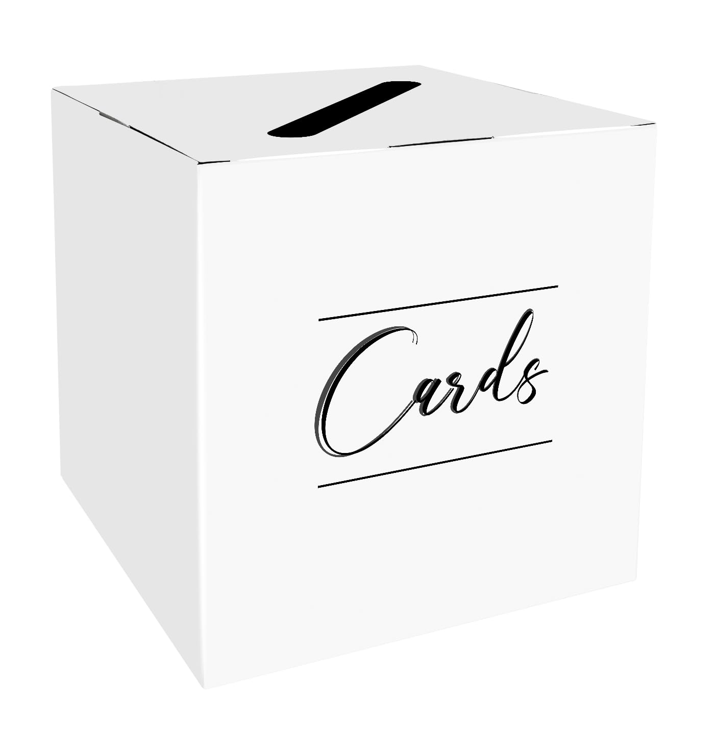 Amazon.com: HEIPINIUYE Black Card Box Holder Wedding Card Box Money Box ...