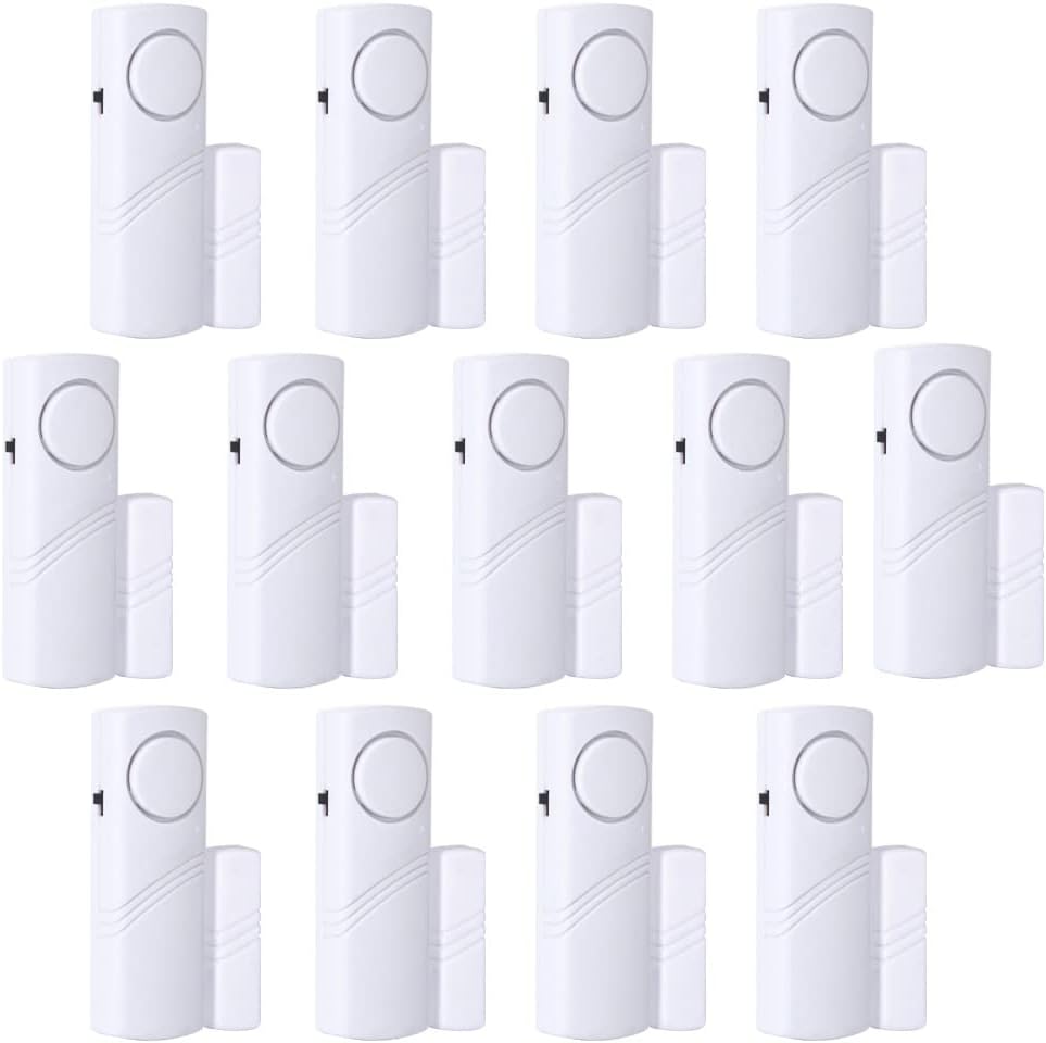 Amazon.com: Hiistar Personal Security Window & Door Alarm Bell ...