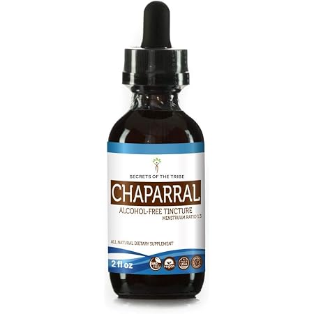 Amazon.com: Chaparral Alcohol-Free Liquid Extract, Chaparral (Larrea ...