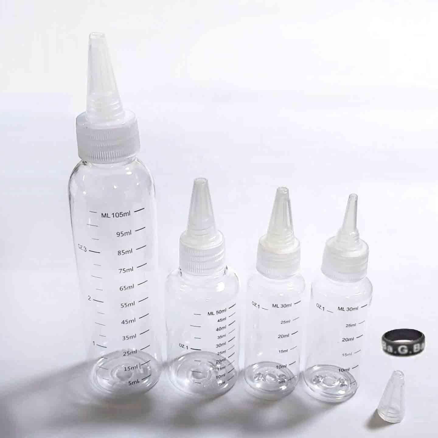 Amazon | ユニコーンボトル メモリ付き 30ml 60ml 120ml Ba.G.Baオリジナルバンド付き 電子タバコ リキッド 化粧水 エンプティボトル VAPE (120ml 3本 ...