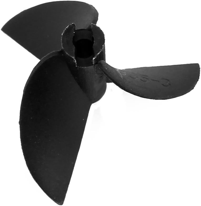 Amazon.com: uxcell RC Boat CCW/CW Propeller 4mm Shaft 3 Vanes 36mm 1.4 ...