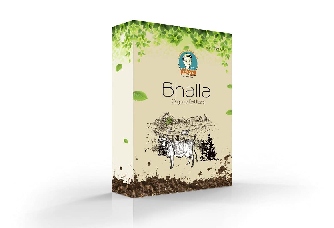Bhalla Organic Vermicompost Fertilizer Manure 1kg Pack 100 Organic ...