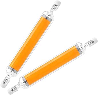 10W R7s LED Bulbs 78mm, 100W T3 R7s Halogen Bulb Equivalent, High ...