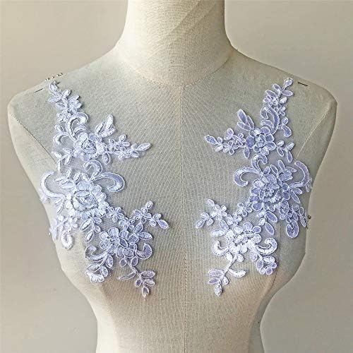3d Lace Applique motif Flower Embroidered Patch Great for DIY Craft ...