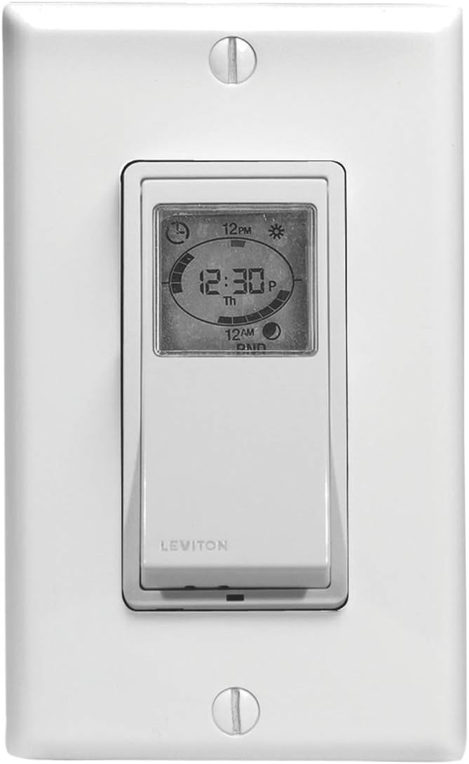 Amazon.com: Leviton VPT24-1PZ Vizia 24-Hour Programmable Indoor Timer ...