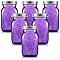 Amazon.com: Yinder 6 Pack 32 oz Mason Jars with Lids Wide Mouth Colored ...