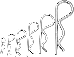 Amazon.com: ELSAIL 10/20pcs Retaining Split Pins M1.6 M1.8 M2 M2.5 M3 R ...