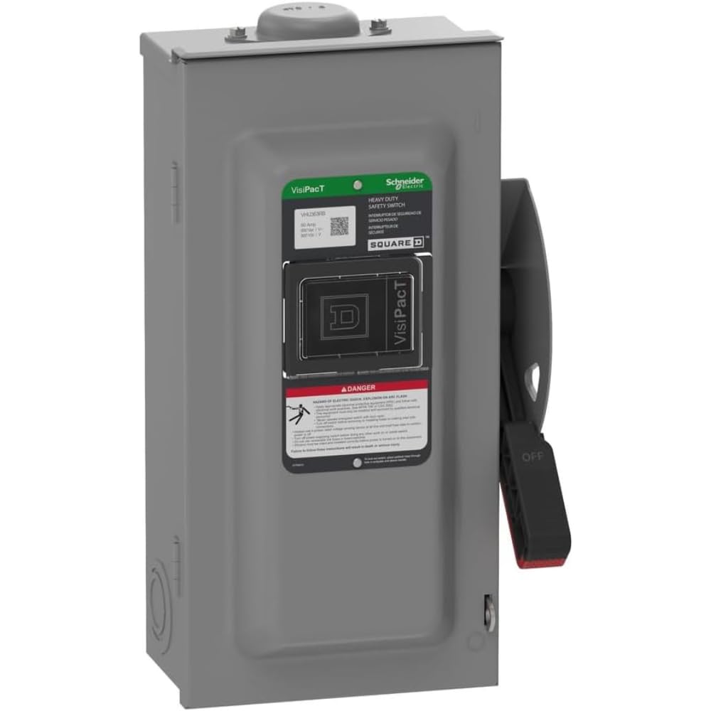 Amazon.com: Square D by Schneider Electric VHU363RB VisiPact Heavy Duty ...