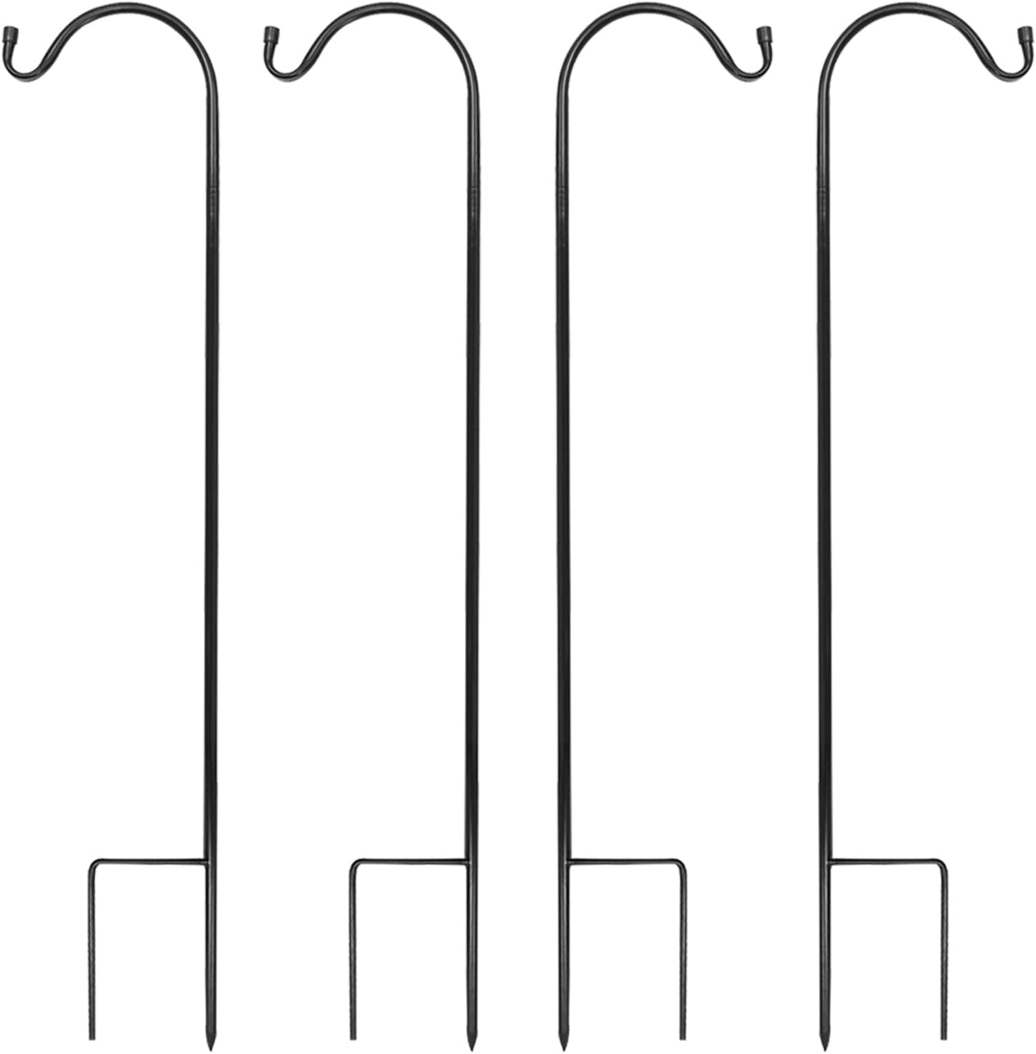 Amazon.com: Urban Deco 4PK Heavy Duty Shepherds Hook, 37' Inch Tall ...